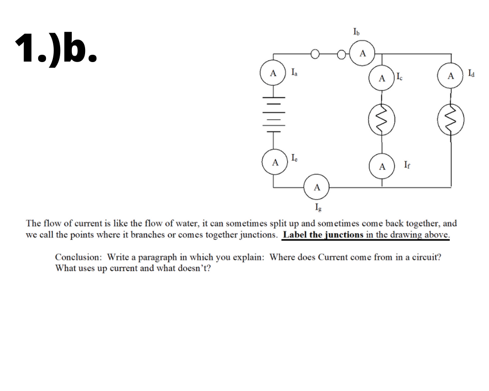 Solved 1.)a. Conclusion: Write a paragraph in which you | Chegg.com