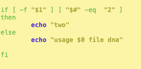 Solved want to write script that will take two arguments. | Chegg.com