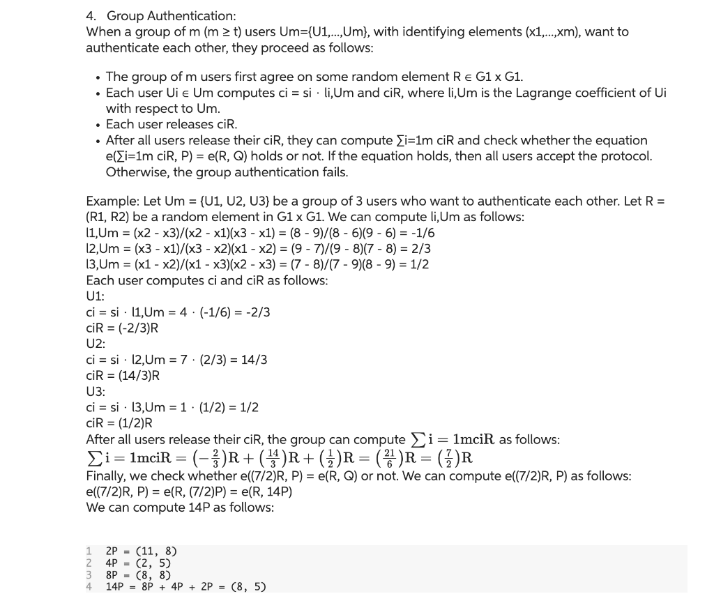 Solved We find out that some of GAS schemes [8,13,14] based | Chegg.com