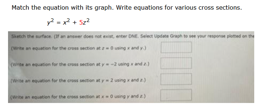 Solved Match the equation with its graph. Write equations | Chegg.com