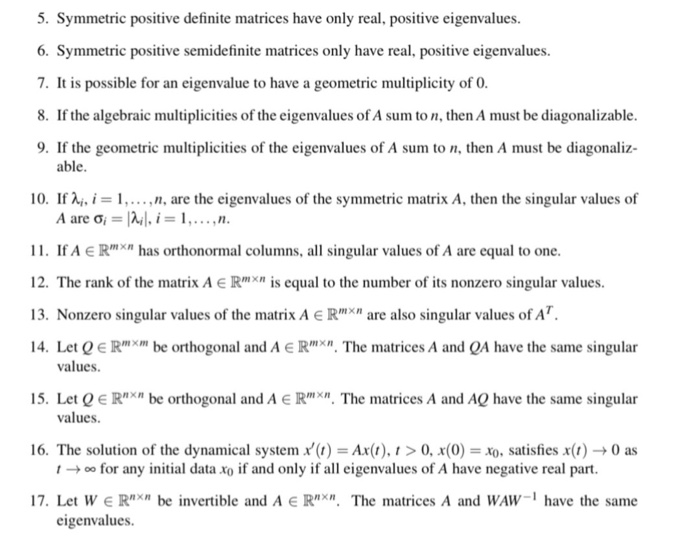 Solved 5 Symmetric Positive Definite Matrices Have Only