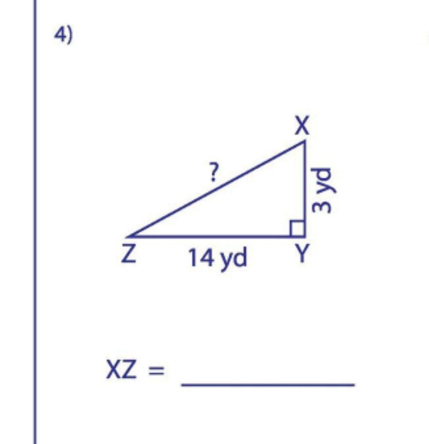 Solved Determine the missing length in each right triangle | Chegg.com