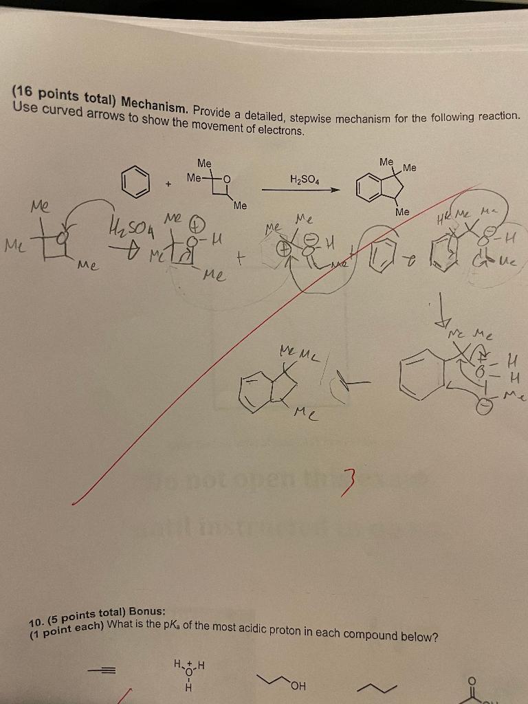 Solved Provide a detailed stepwise mechanism for the | Chegg.com