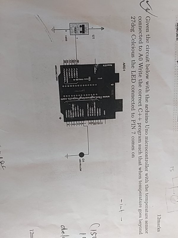 Solved EUROOO.... 12marks 4. Given the circuit below with | Chegg.com