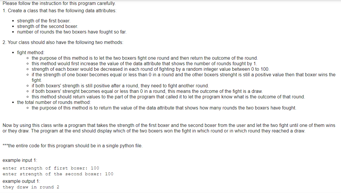 Solved Please follow the instruction for this program | Chegg.com