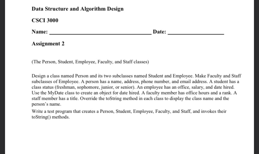 Solved The subject is data structure and algorithm and we | Chegg.com