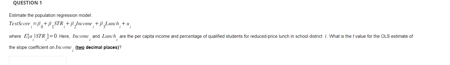 Solved Data and Packages: for omitted variable bias, we | Chegg.com