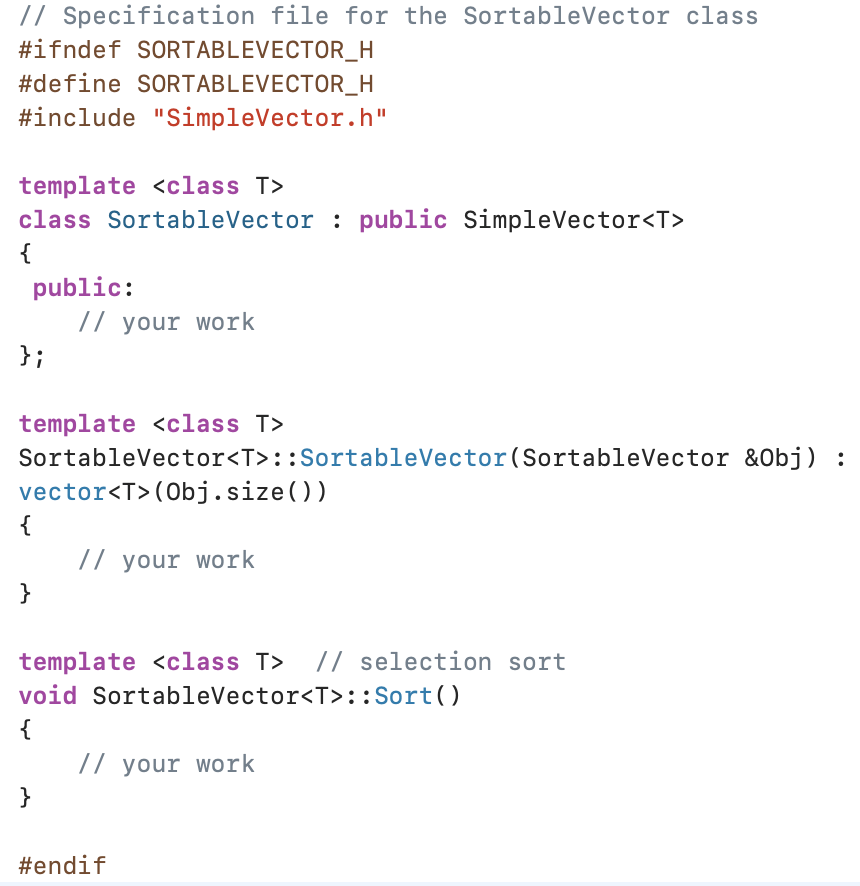 Solved please help me complete this code in c++ | Chegg.com