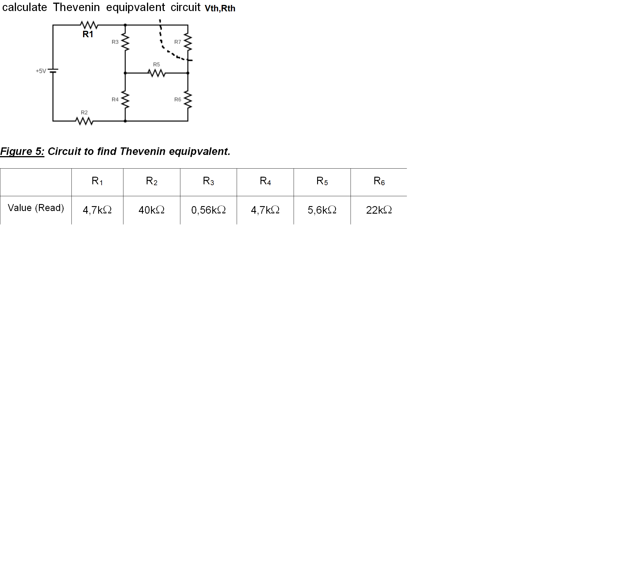 Solved calculate Thevenin equipvalent circuit Vth,Rth Figure | Chegg.com
