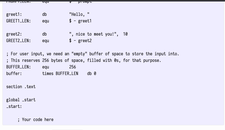 Assignment 1: Syscall input and output Home This | Chegg.com
