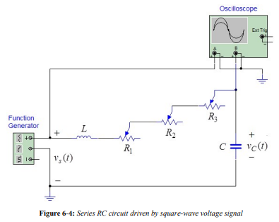 Solved Exercise 6-5: Series RLC circuit with over-damped | Chegg.com