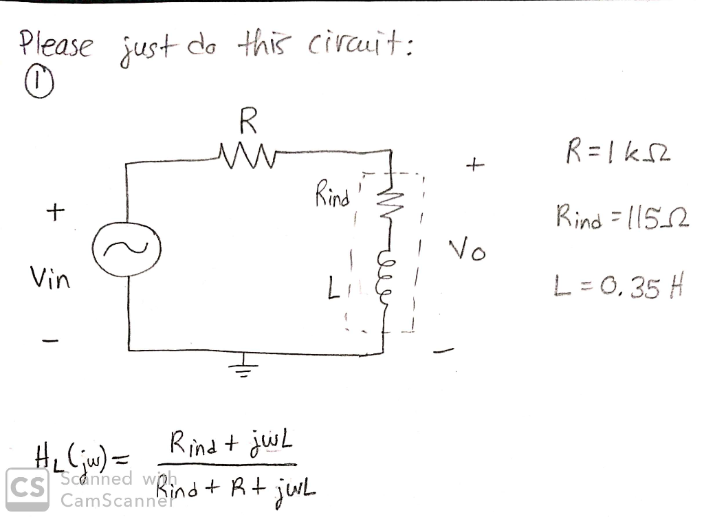 Solved Circuits 2 Lab Homework due Lab 11, Spring 2019: As a | Chegg.com