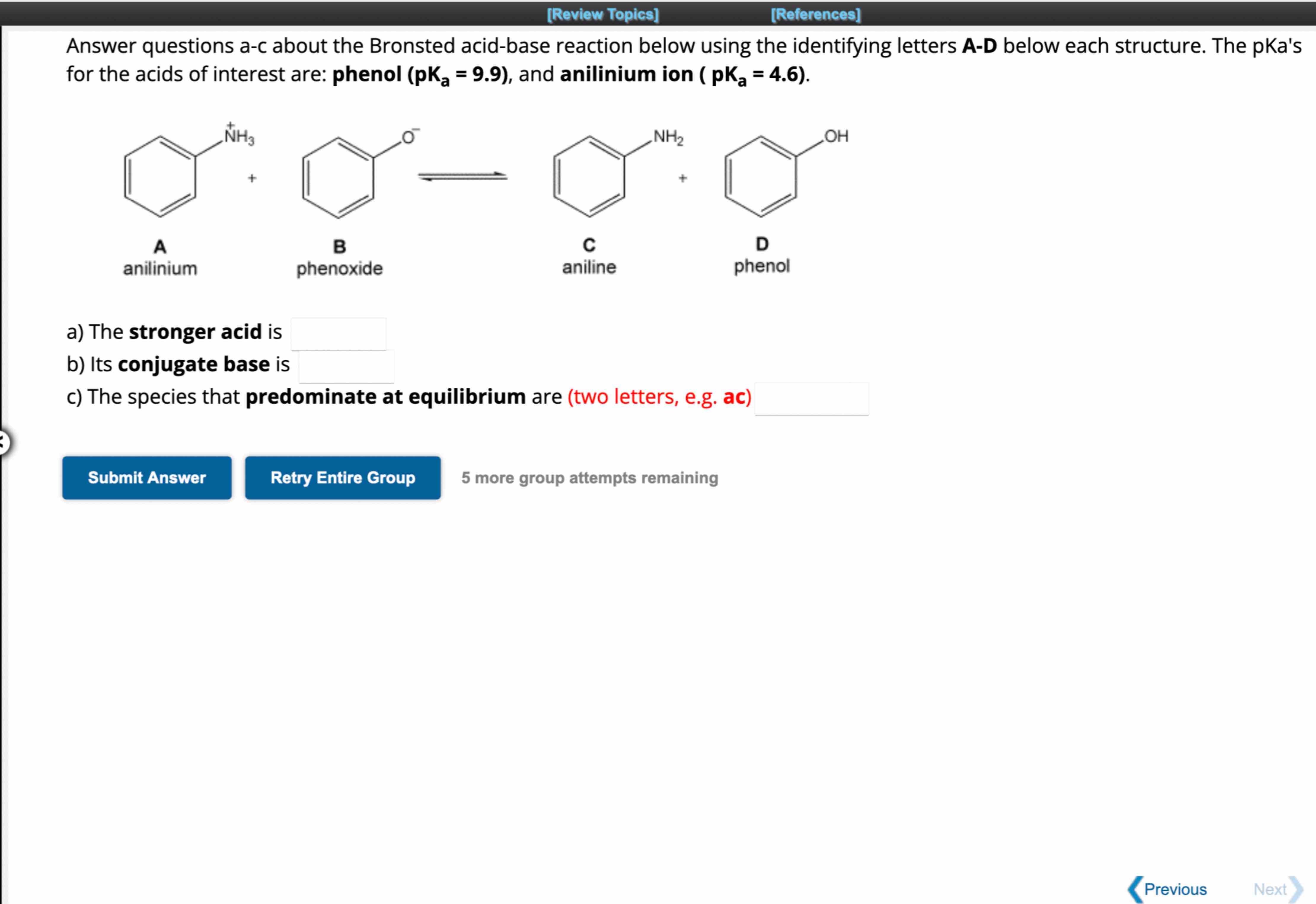 Solved Answer questions a-c about the Bronsted acid-base | Chegg.com