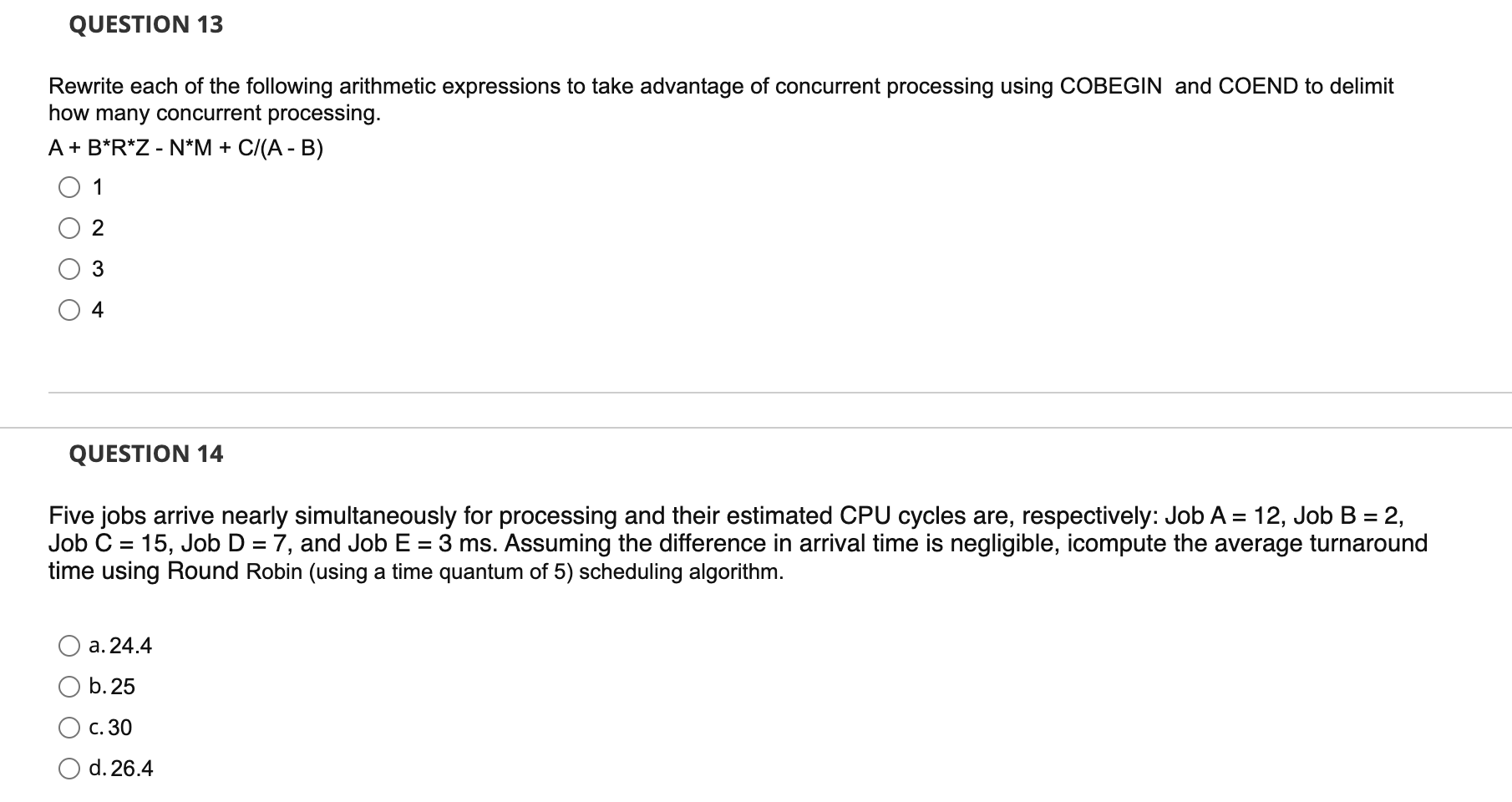 Solved Rewrite each of the following arithmetic expressions | Chegg.com