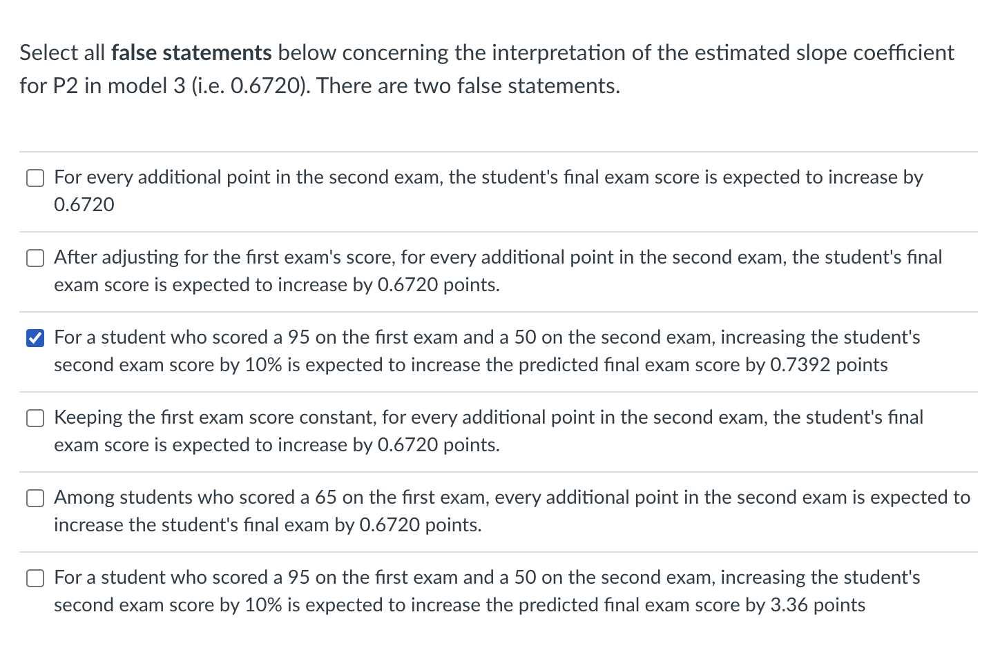 Solved Select all false statements below concerning the | Chegg.com