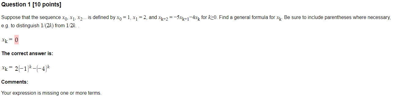 Solved Question 1 [10 points] Suppose that the sequence X0, | Chegg.com