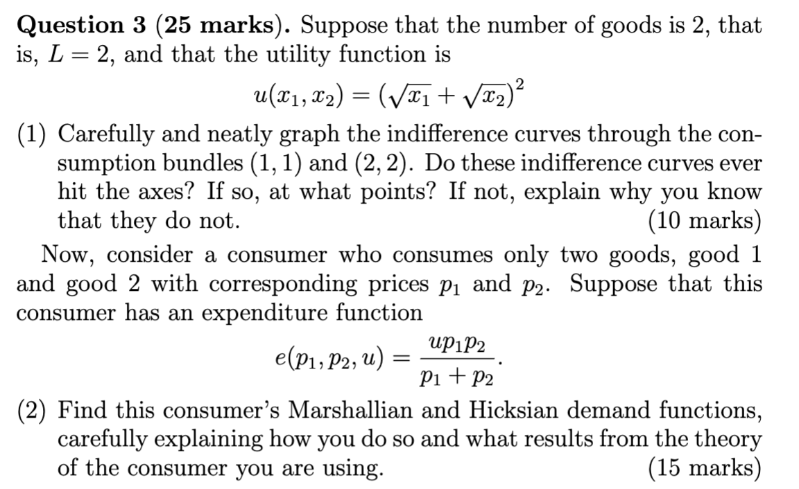 Solved Question 3 (25 marks). Suppose that the number of | Chegg.com Solved Question 3 (25 marks). Suppose that the number of | Chegg.com