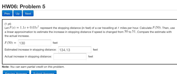 Solved HW06: Problem 5 Prev Up Next (1 pt) a linear | Chegg.com