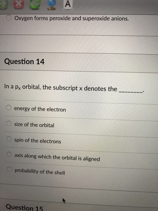 Solved Oxygen forms peroxide and superoxide anions. Question | Chegg.com