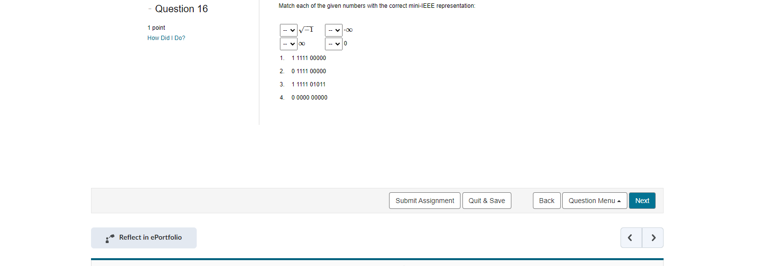 Solved Given the following 10-digit mini-IEEE floating point | Chegg.com