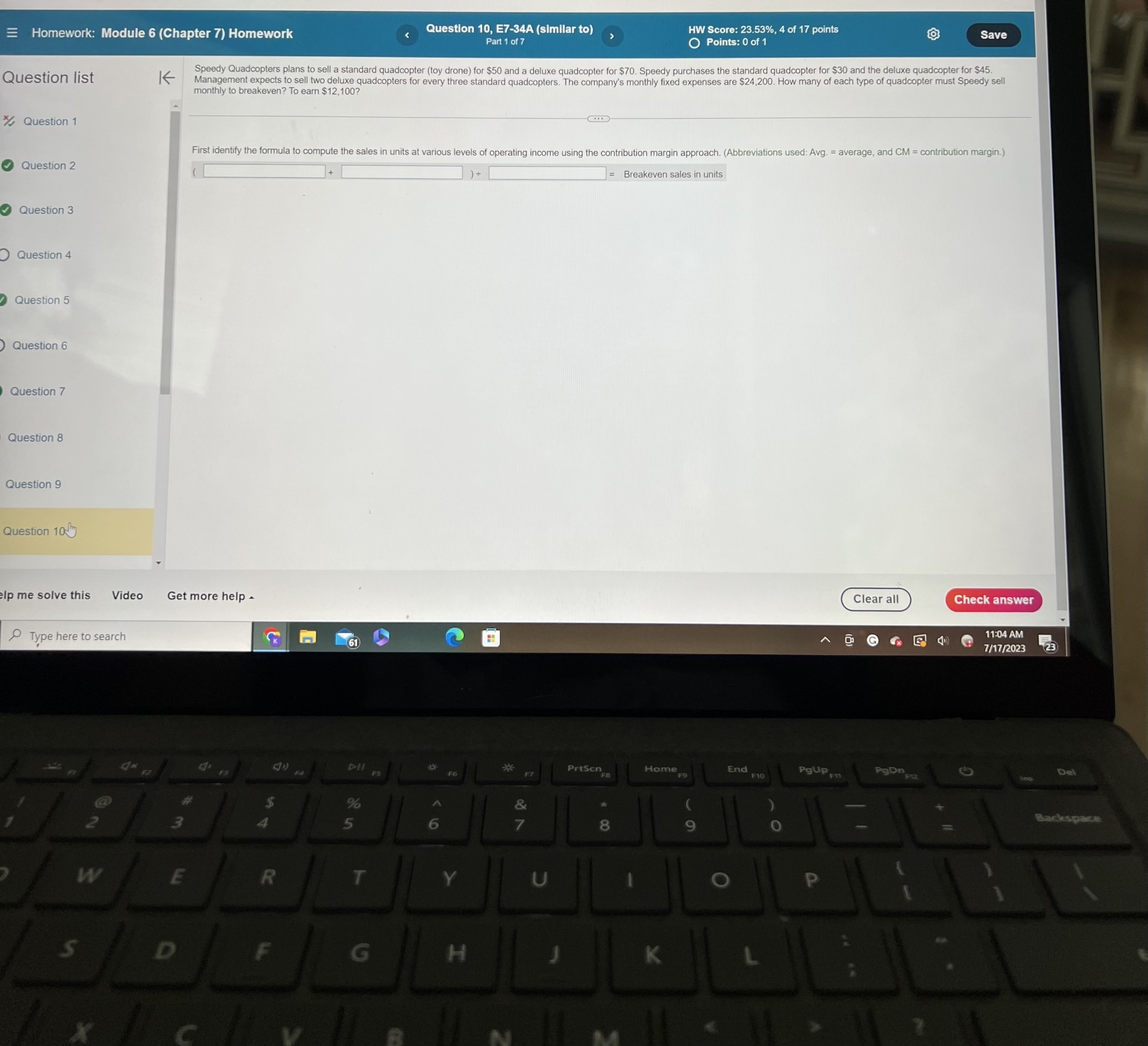 Solved Question list Question 1 Question 2 Question 3 | Chegg.com