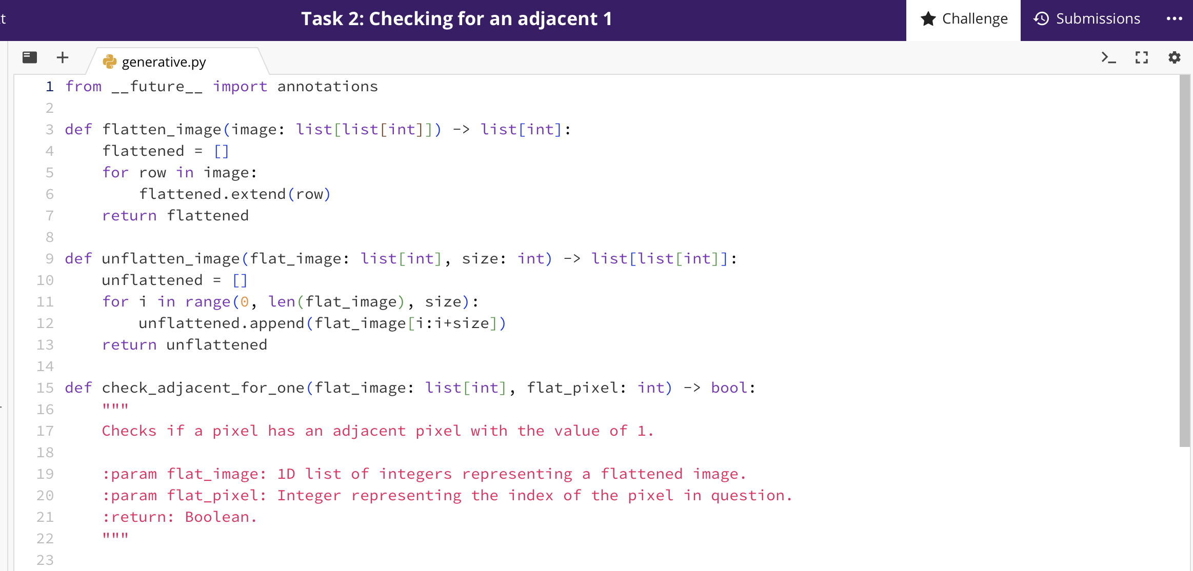 Solved generative.py from _future_ import annotations def | Chegg.com