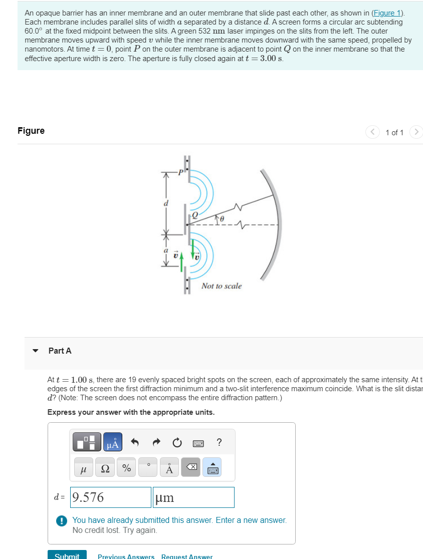 Solved FigurePart AAt t=1.00s, ﻿there are 19 ﻿evenly spaced | Chegg.com