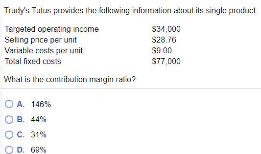 Solved 13.If the selling price per unit is $70 , the | Chegg.com