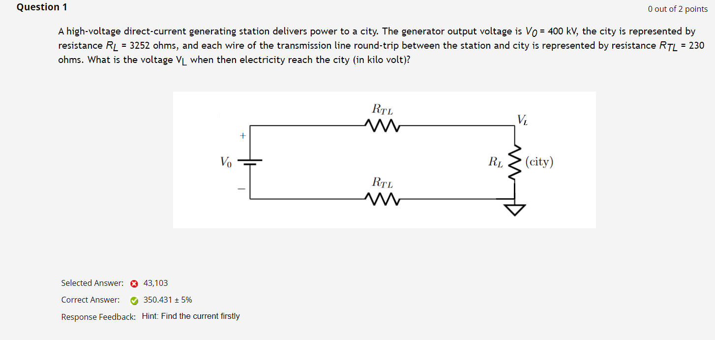 Solved A high-voltage direct-current generating station | Chegg.com