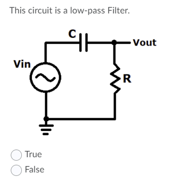 Solved This circuit is a low-pass Filter. | Chegg.com