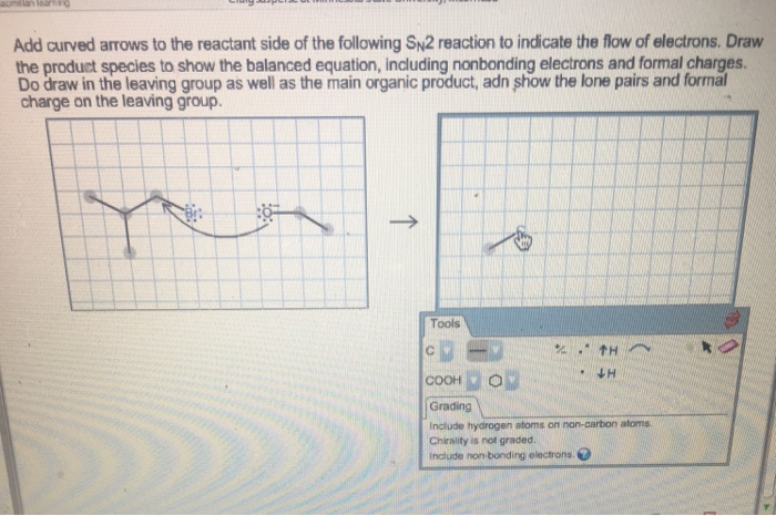Solved Add curved arrows to the reactant side of the | Chegg.com