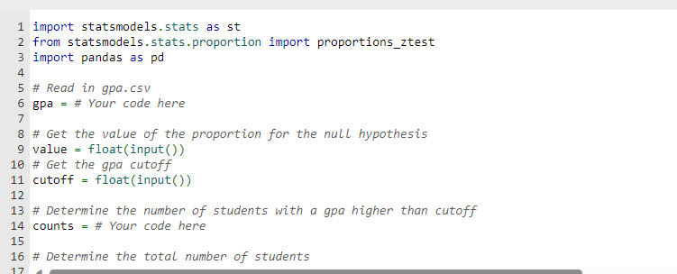 Solved 3.10 LAB: One-sample hypothesis test for population | Chegg.com