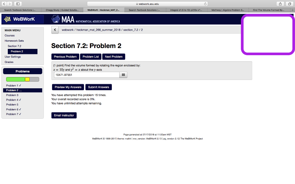 Solved webwork.asu.edu Chegg Study | Guided S WeBWorK | Chegg.com