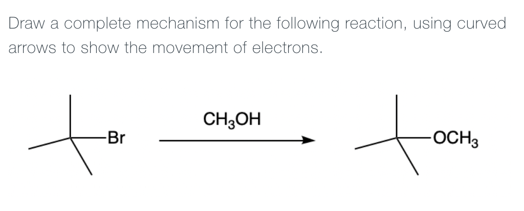 Solved Draw a complete mechanism for the following reaction, | Chegg.com