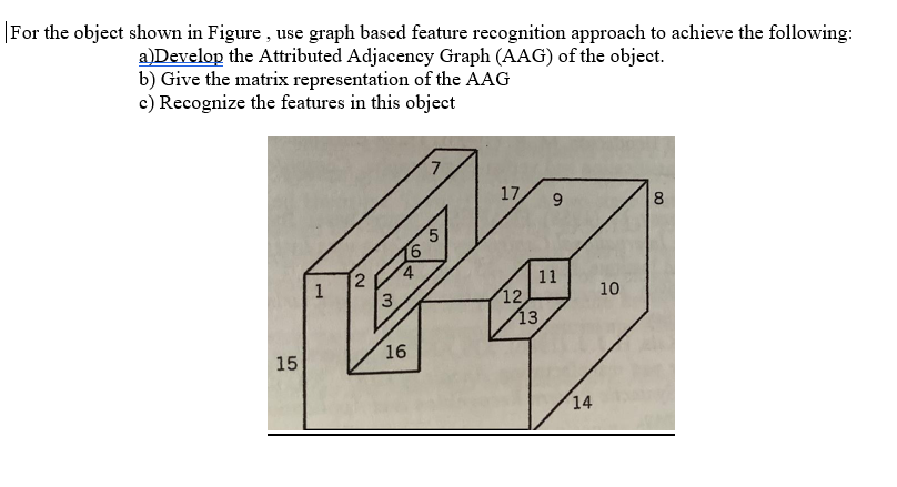 (For the object shown in Figure , use graph based | Chegg.com