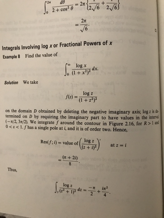 Solved This is a problem from Complex Variables. I need help | Chegg.com