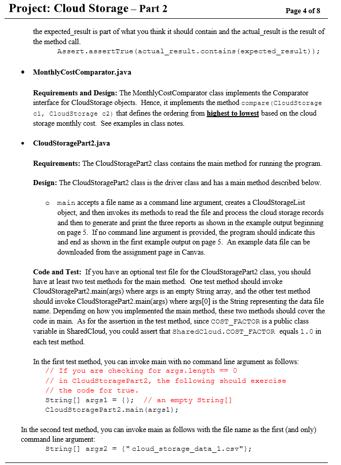 I have the original files for CloudStorage Part 1 | Chegg.com
