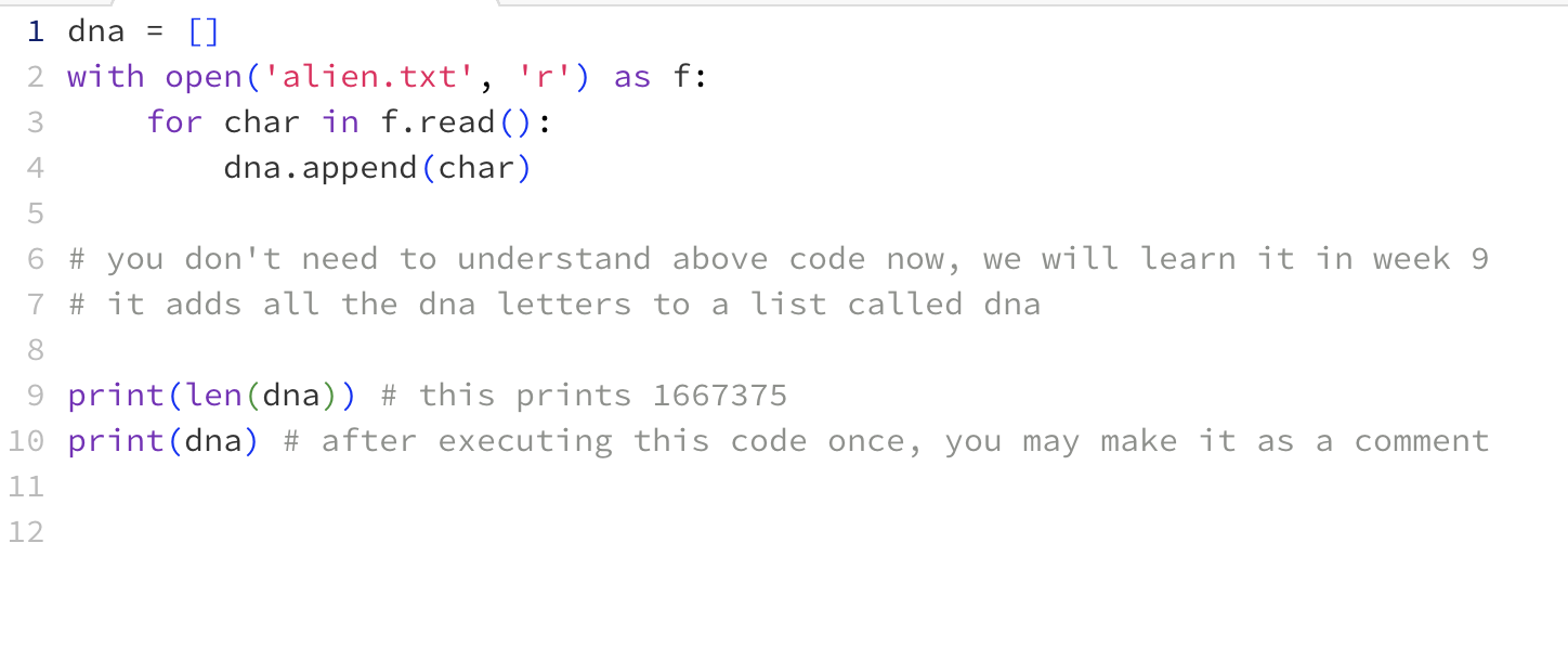 Solved Unraveling the Secrets of Sentient Lifeforms: DNA | Chegg.com
