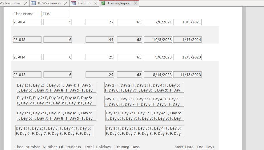Solved Microsoft Access 2016 Is it possible to print those | Chegg.com