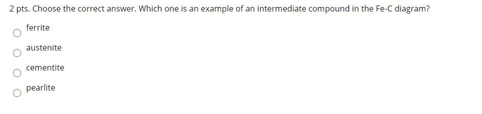 Solved Which one is an example of an intermediate compound | Chegg.com