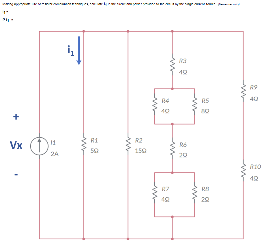 Solved Making appropriate use of resistor combination | Chegg.com