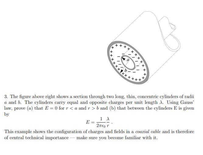 Solved The figure above right shows a section through two | Chegg.com