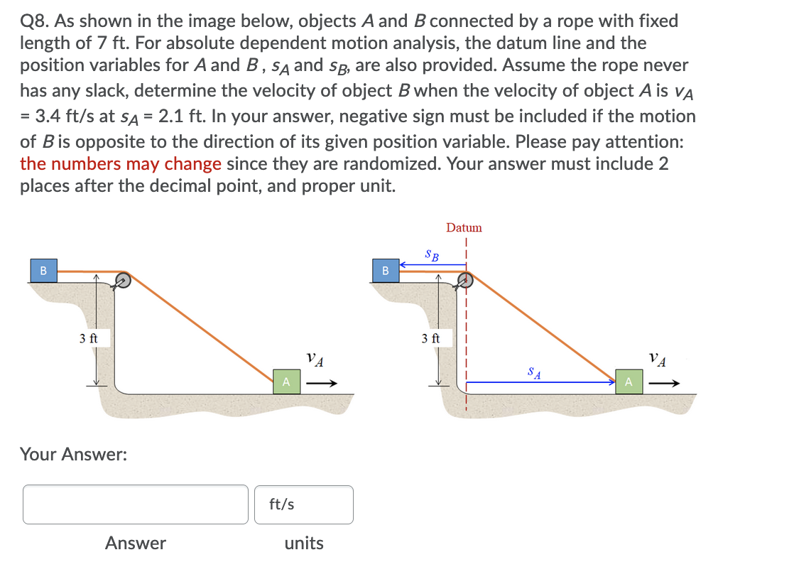 Solved Q8. As shown in the image below, objects A and B | Chegg.com