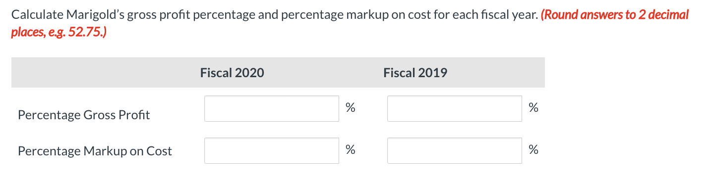 Solved The financial statements of Marigold Corporation for | Chegg.com