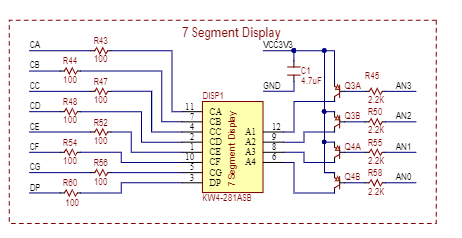 Solved Display a random number from 0 to 300 in 7 segment | Chegg.com