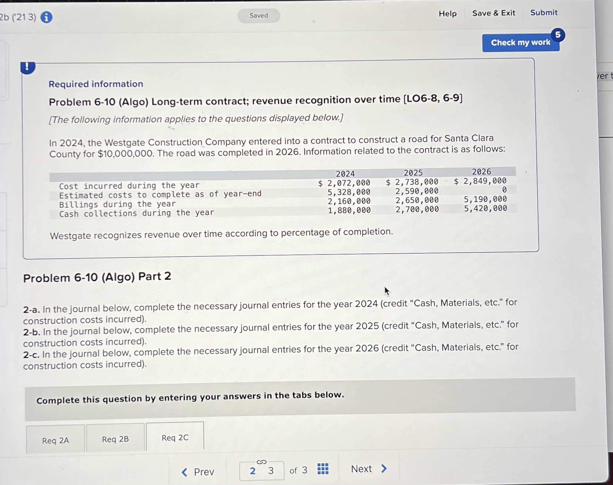 Solved Exercise 6-23 (Algo) Income (loss) recognition; | Chegg.com