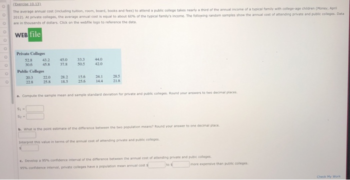 Solved eBook Video Exercise 10.1 (Algorithmic)) Consider the | Chegg.com