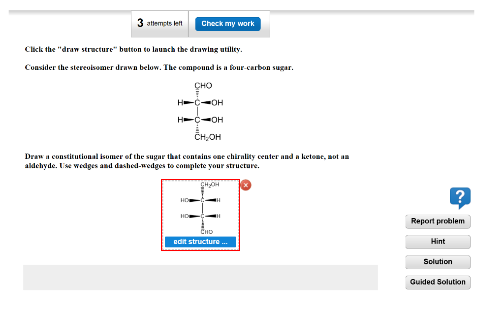 Solved 3 attempts left Check my work Click the"draw | Chegg.com
