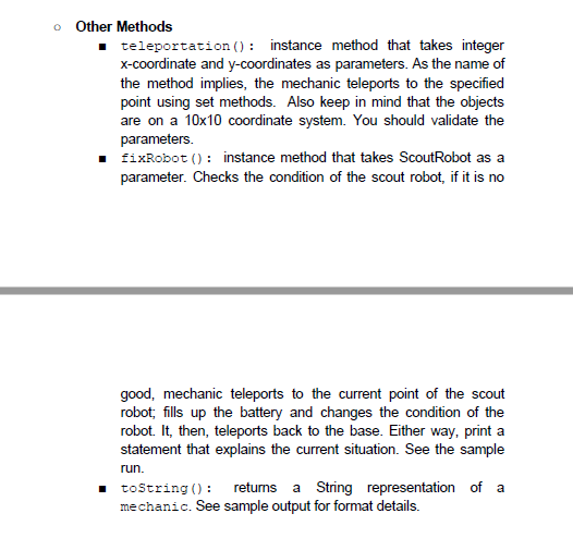 Solved a. Create a new project Lab07. Our objects will be in | Chegg.com