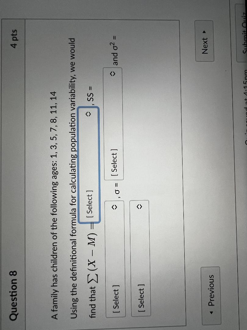 Solved Question 8 4 pts A family has children of the | Chegg.com